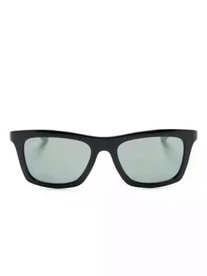 Gucci Rectangle-frame Sunglasses - Black