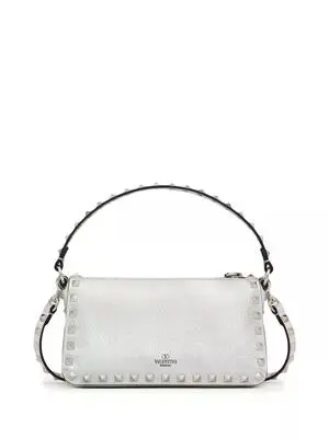 Valentino Garavani Rockstud Crossbody Bag - Silver