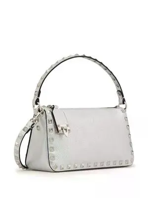 Valentino Garavani Rockstud Crossbody Bag - Silver
