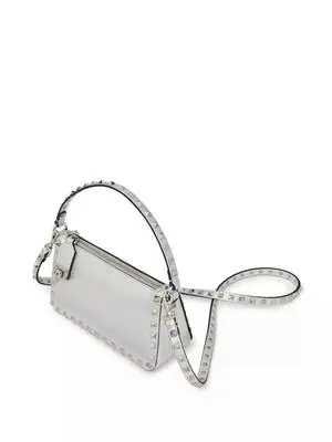 Valentino Garavani Rockstud Crossbody Bag - Silver