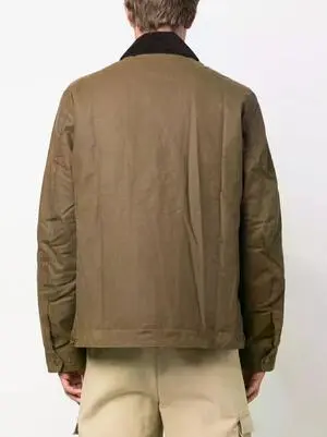 BARBOUR INTERNATIONAL Logo-patch Cotton Shirt Jacket