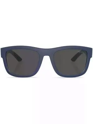 Prada Ps 01zs Square-frame Sunglasses - Blue