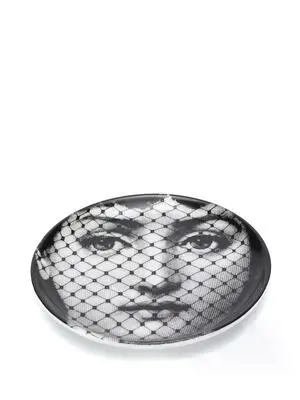 FORNASETTI Face Print Saucer