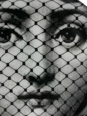 FORNASETTI Face Print Saucer