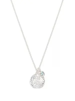 DOWER & HALL Topaz And Sterling Pendant Necklace - Silver