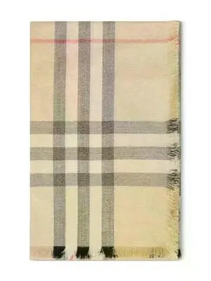 Burberry Metallic Wool Scarf
