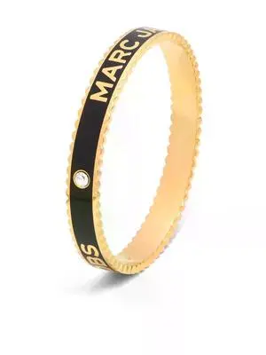 Marc Jacobs Logo Bangle - Black