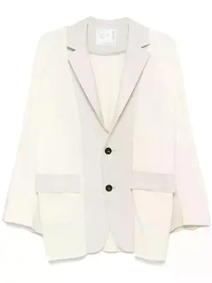 Sacai Paneled Cardigan