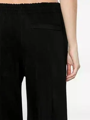 Wardrobe.NYC Ribbed Straight-leg Trousers