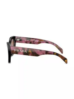 Prada Cat-eye Frame Sunglasses - Black