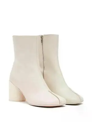 MAISON MARGIELA Anatomic 70mm Leather Ankle Boots