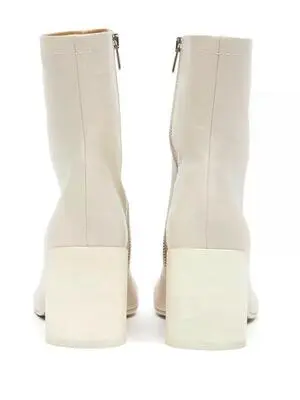 MAISON MARGIELA Anatomic 70mm Leather Ankle Boots