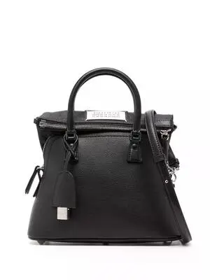 MAISON MARGIELA Mini 5ac Top Handle Bag - Black