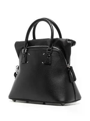 MAISON MARGIELA Mini 5ac Top Handle Bag - Black