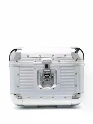 FPM MILANO Studded Aluminium Vanity Case - Silver