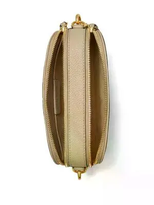 Tory Burch Mini Miller Leather Crossbody Bag - Neutrals