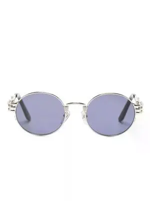 JEAN PAUL GAULTIER Round-frame Sunglasses - Silver