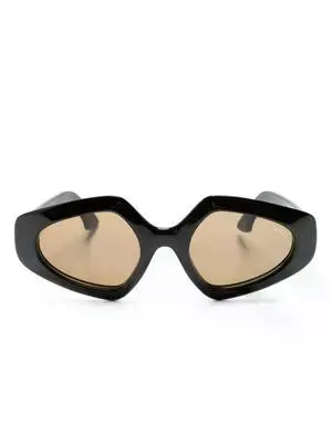 LAPIMA Antonia Oversized Sunglasses - Black