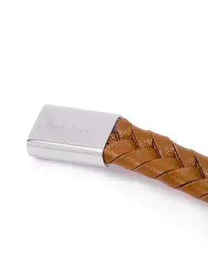 Paul Smith Interwoven Leather Bracelet