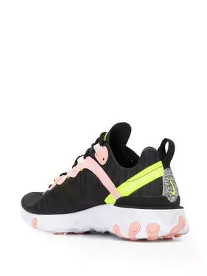 Nike React Element 55 Prm Sneakers - Black