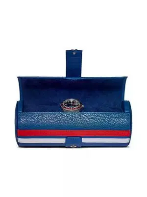 RAPPORT LONDON Greenwich Leather Three-watch Roll