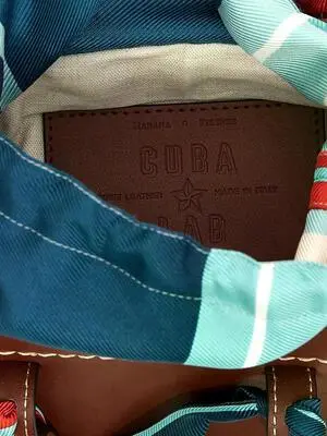 CUBA LAB Habanera Silk Tote Bag