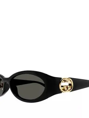 Gucci Oval Frame Sunglasses