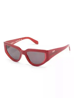 Off-White Seward Cat-eye Sunglasses - Red
