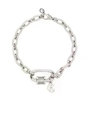 CHARRIOL Forever Lock Rope-detail Bracelet - Silver