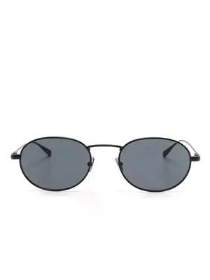 Saint Laurent Oval-frame Sunglasses - Black