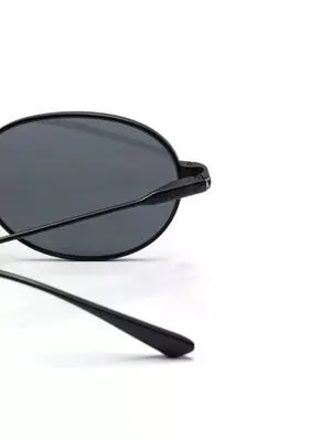 Saint Laurent Oval-frame Sunglasses - Black