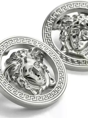 Versace Medusa '95 Stud Earrings - Silver