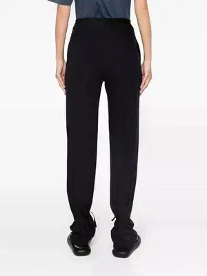 LEMAIRE Cotton Straight Trousers - Black