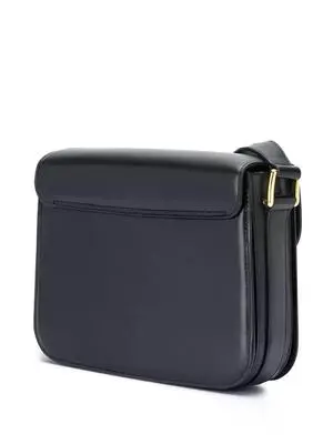 A.p.c. Grace Leather Crossbody Bag - Black