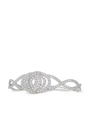 LILY GABRIELLA 18kt White Gold Diamond Infinitas Palm Bracelet