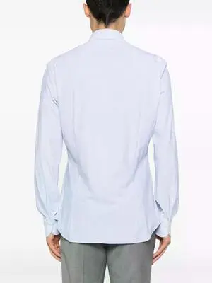 MAZZARELLI Printed Shirt - Blue