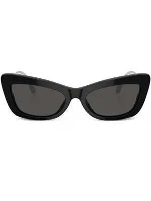 Dolce & Gabbana Crystal Cat-eye Sunglasses - Silver