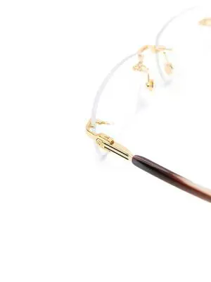 Gucci Rimless Optical Glasses