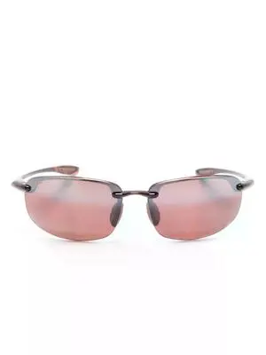 Maui Jim Ho'okipa Biker-style Sunglasses - Red