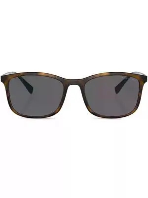 Prada Square-frame Sunglasses - Brown