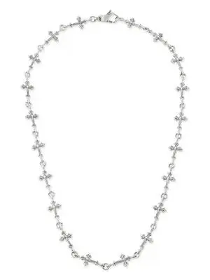 Emanuele Bicocchi Avelli Cross Sterling Necklace - Silver
