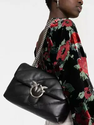 Pinko Medium Love Classic Puff Shoulder Bag - Black