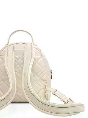 Moschino Quilted Backpack - Neutrals