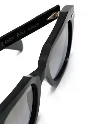 AHLEM Pont Mirabeau Wayfarer Sunglasses - Black