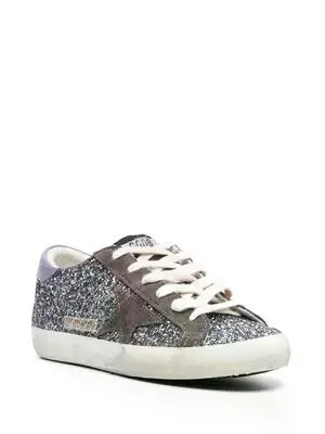 GOLDEN GOOSE Super-star Glitter Sneakers