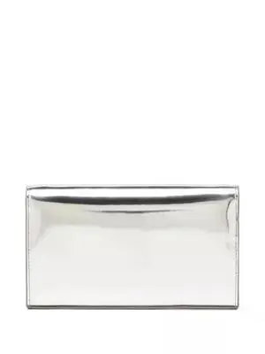 DIESEL® 1dr Leather Chain Wallet - Silver