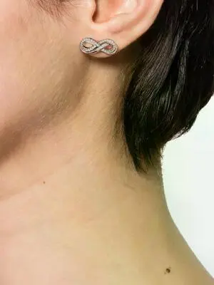 SWAROVSKI Hyperbola Stud Earrings