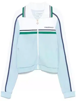 Casablanca Piqué Track Jacket - Blue