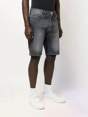 Philipp Plein Knee-length Denim Shorts