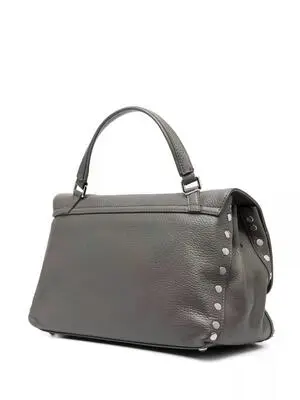 ZANELLATO Calf-leather Satchel Bag - Grey
